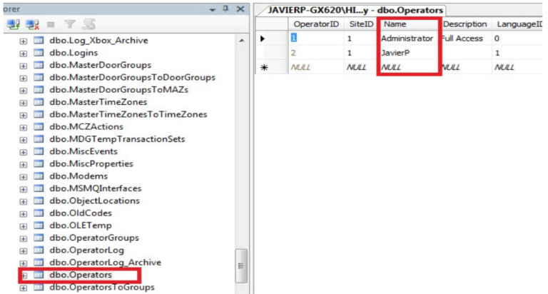 The SQL Server is not available
